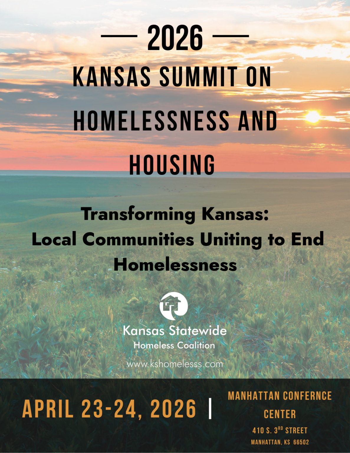 2026 Summit - Kansas Statewide Homeless Coalition